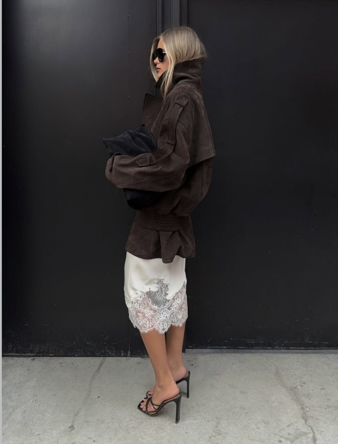 A touch of lace is all you need , the easiest styling trick # ...